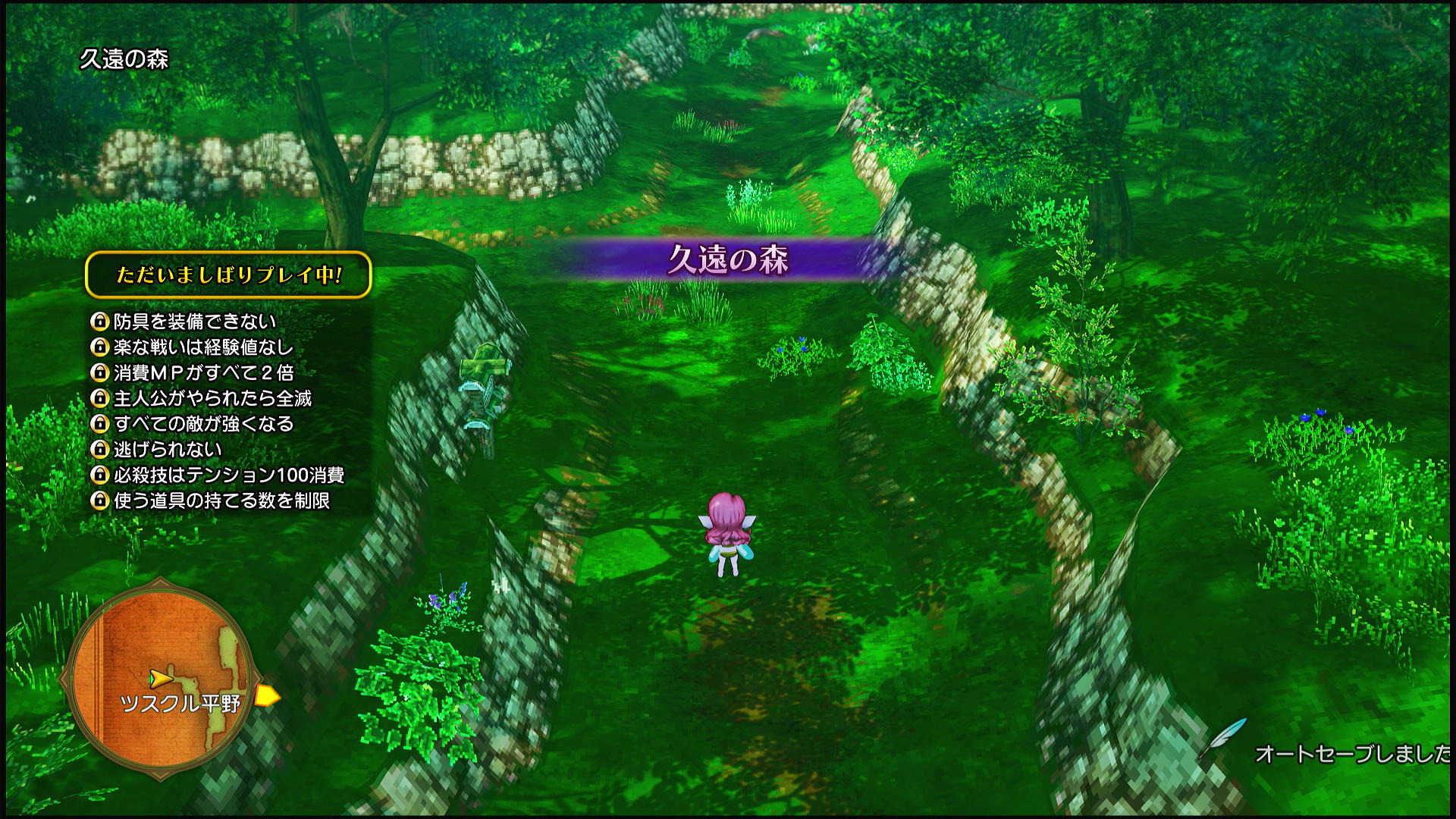 ドラゴンクエストX(ドラクエ10、DQ10)オフライン 全しばりプレイ解説②知恵の社～世界樹丘 | あベーじょのブログ